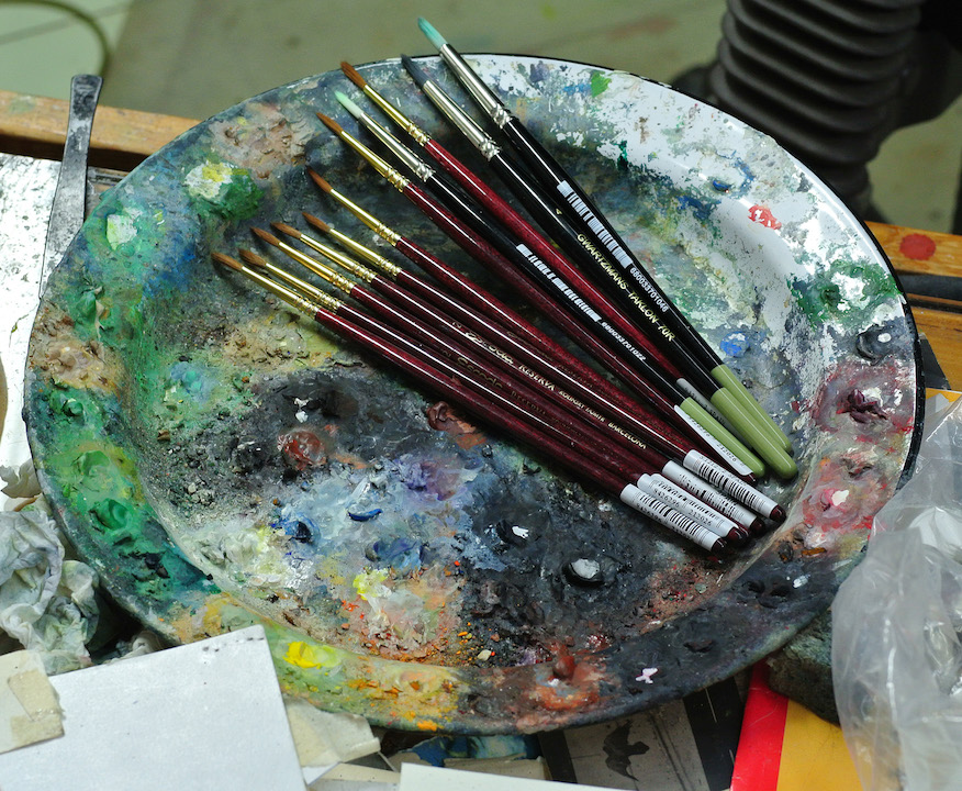 Artists in their studio: George McLean | Rrampt.