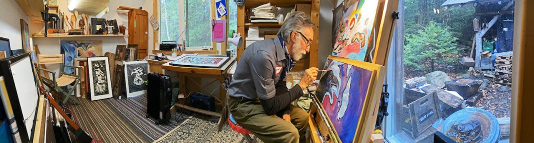 Artists in their Studio: Stuart Burgess | Rrampt.